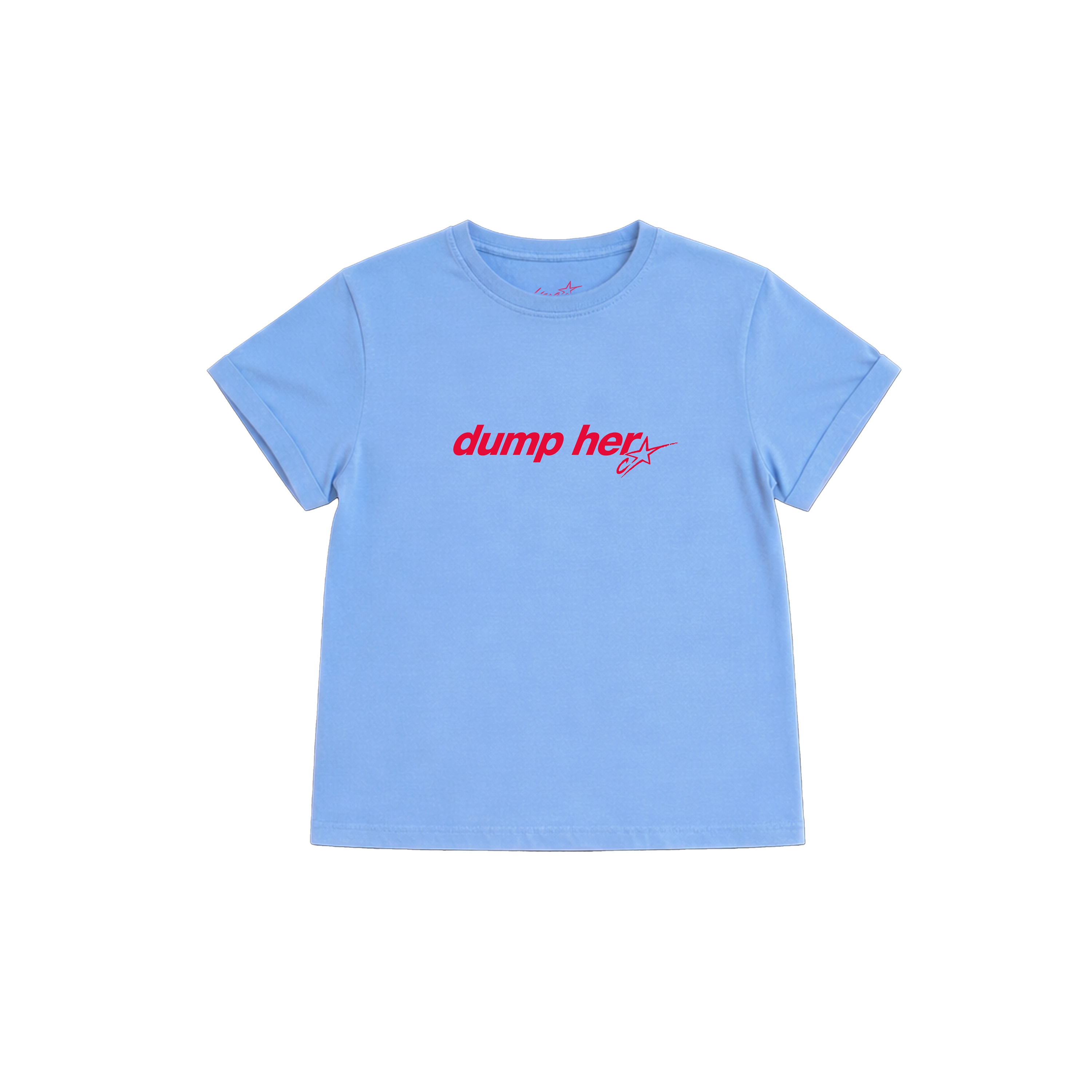 Chiara Oliver - camiseta baby tee dump her
